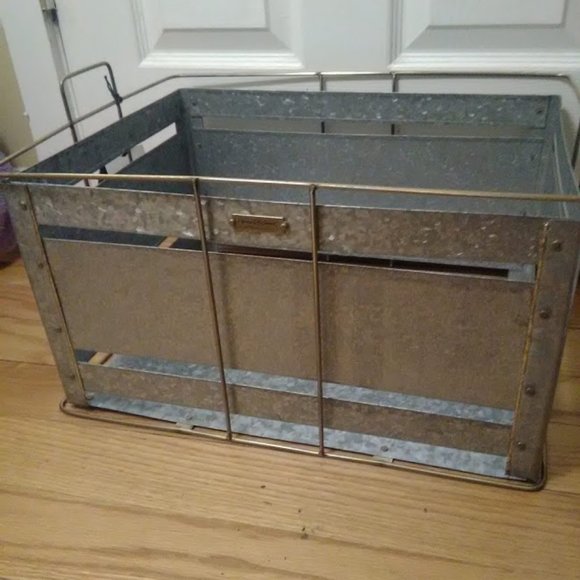 Magnolia | Accents | One Magnolia Metal Storage Bin By Joanna Gaines ...